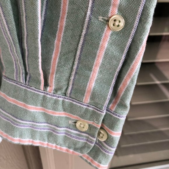 Polo Ralph Lauren | Shirts | Polo Ralph Lauren Mint Green W Red Stripe ...